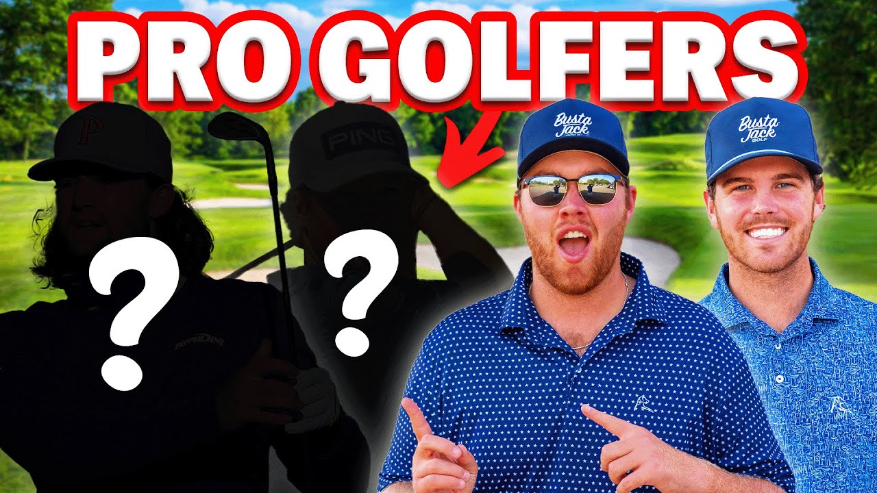 BustaJack Play with 2 Pro Golfers - Golf Game